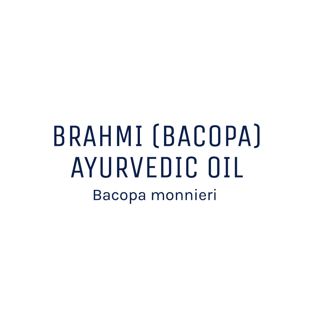 Brahmi (Bacopa) Oil 50mL + Free Dropper – WholeSaving